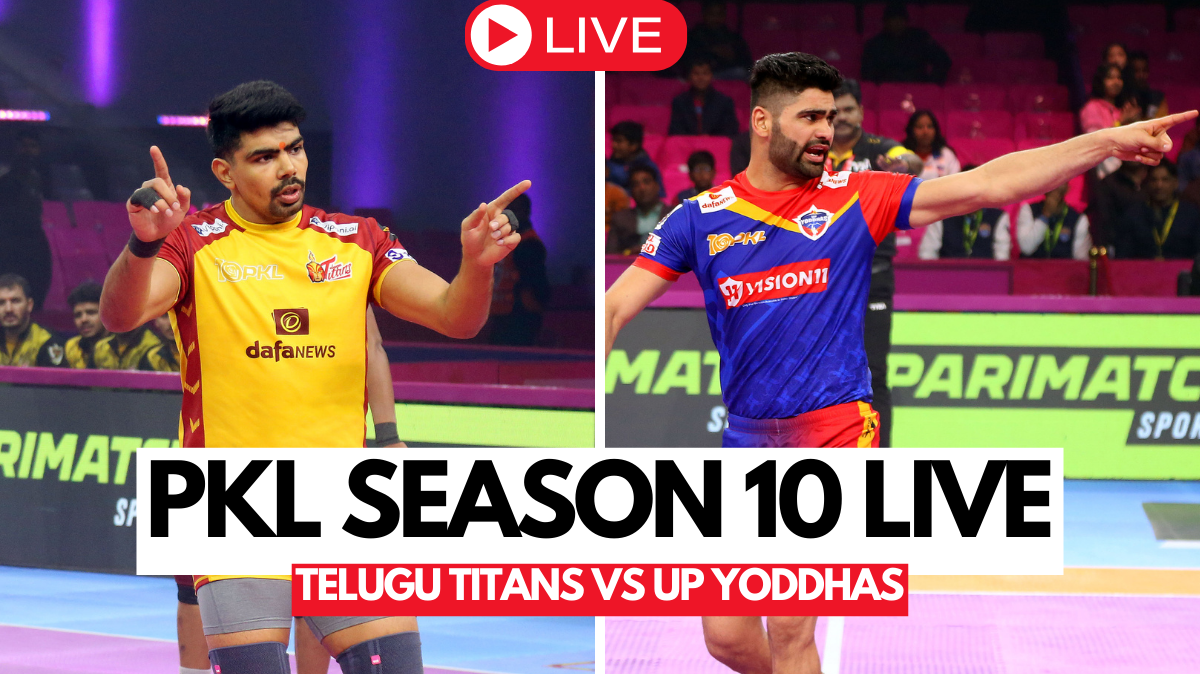 Pro Kabaddi League PKL Season 10 HIGHLIGHTS: Telugu Titans thrashes UP Yoddhas 49-32; Dabang ...